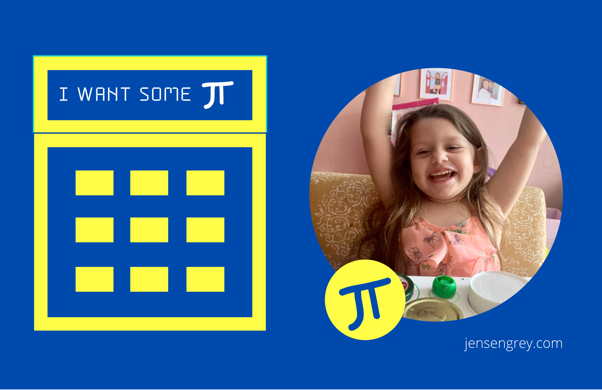 Toddler Activity: Pi Day Matching Game | Grey Skies & Rainbow Highs