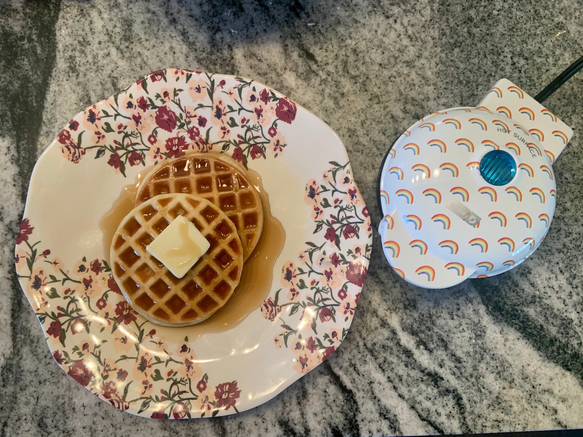 Toddler Activity: Waffle Day Letters | Grey Skies & Rainbow Highs