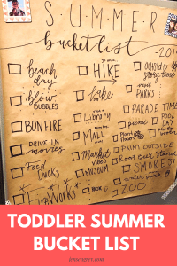 Our Toddler Friendly Summer Bucket List. | Grey Skies & Rainbow Highs