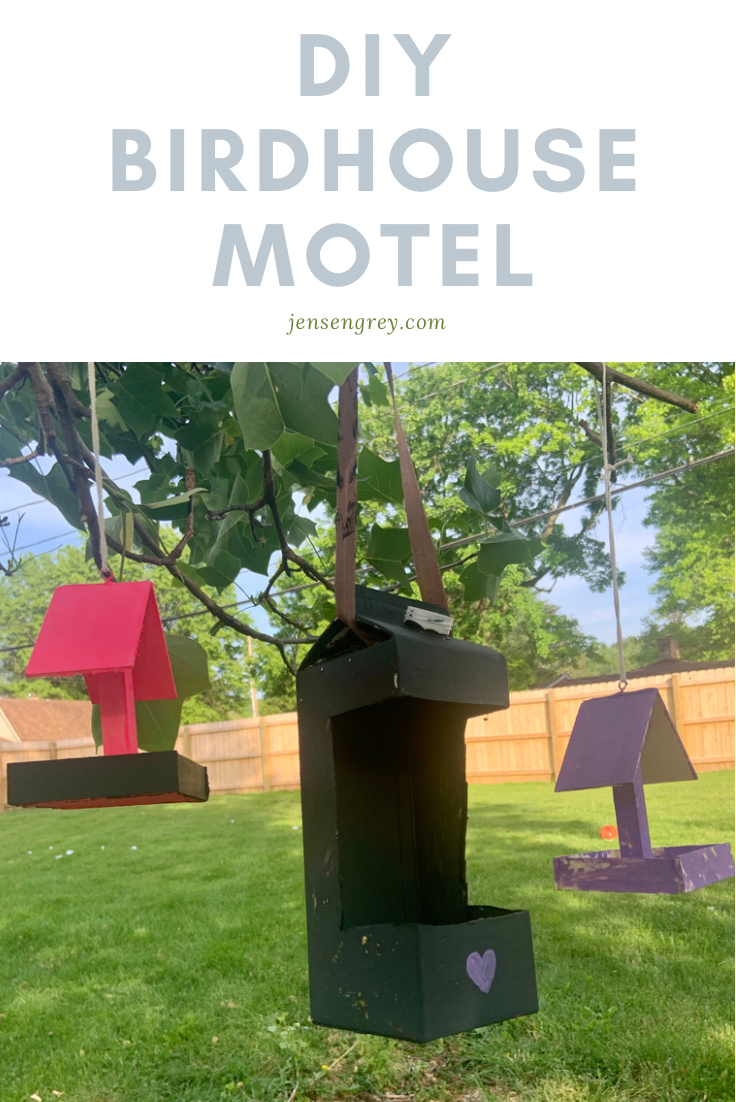 Toddler Activity: Birdhouse Motel | Grey Skies & Rainbow Highs