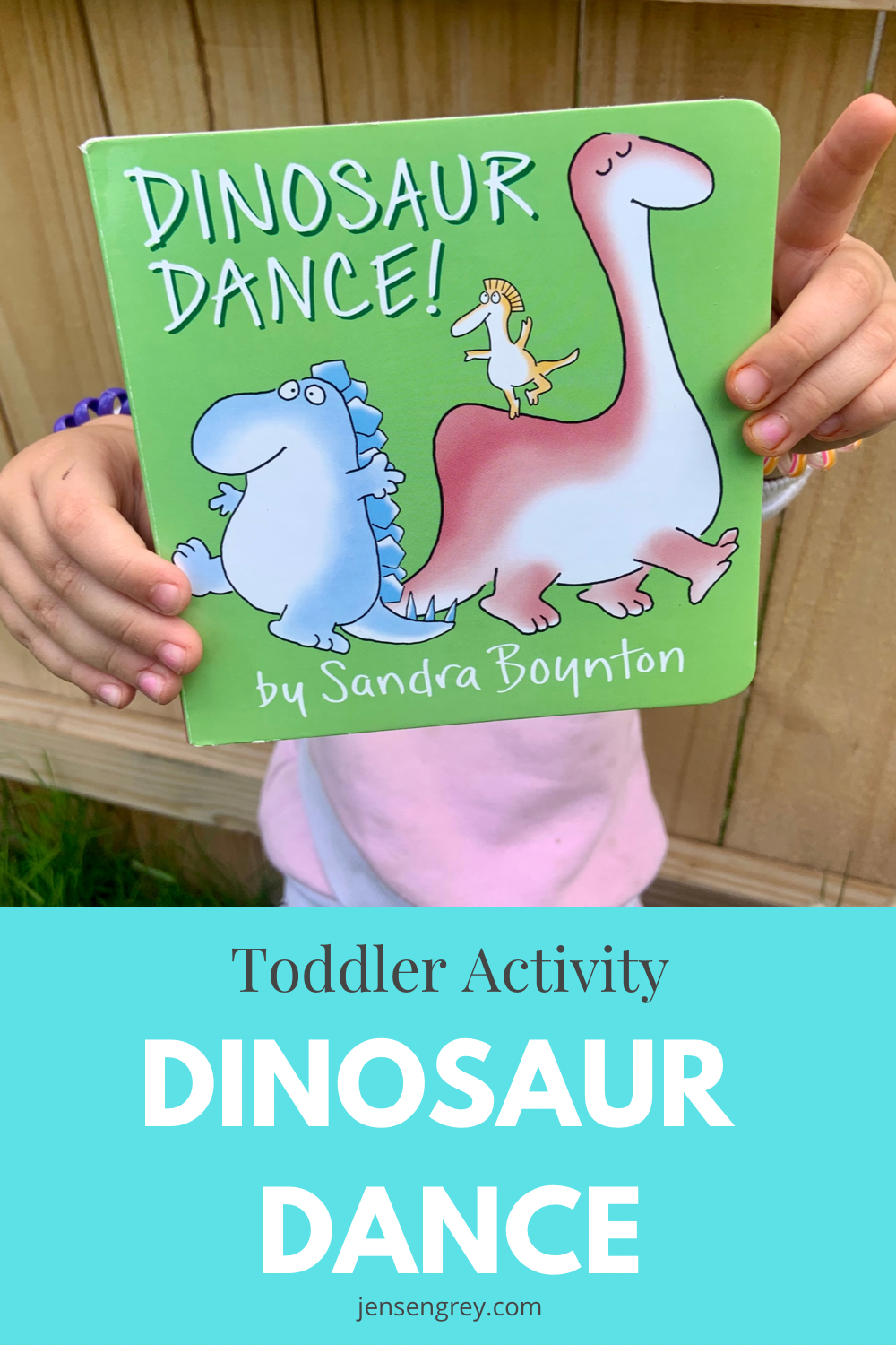 Toddler Activity: Dino Dance! | Grey Skies & Rainbow Highs