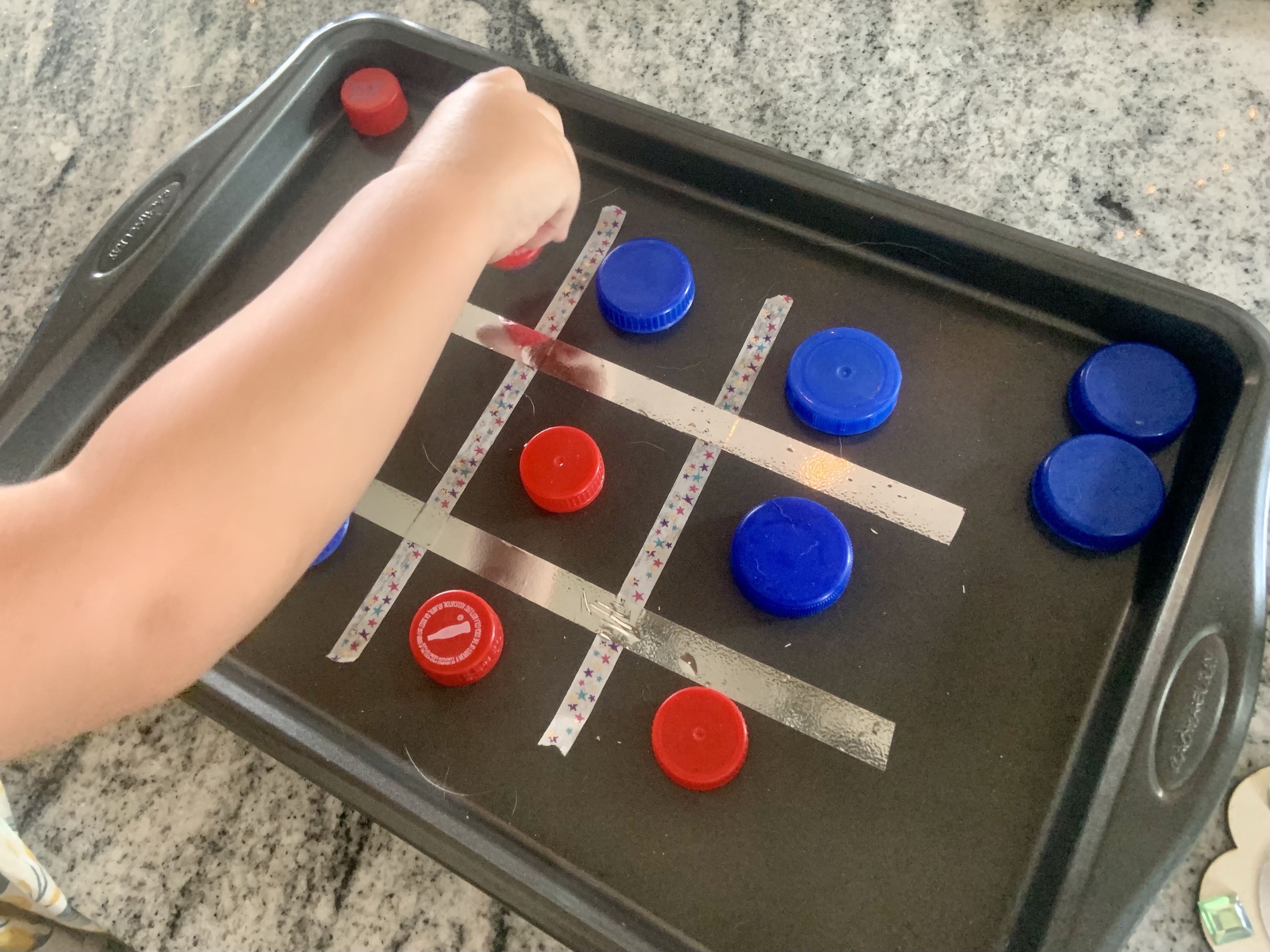 Road Trip Tic Tac Toe | Grey Skies & Rainbow Highs