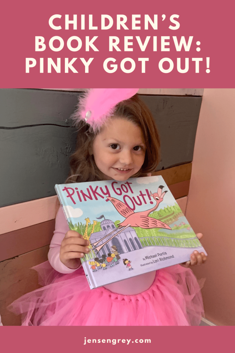 Pinky Got Out! Children’s Book Review | Grey Skies & Rainbow Highs