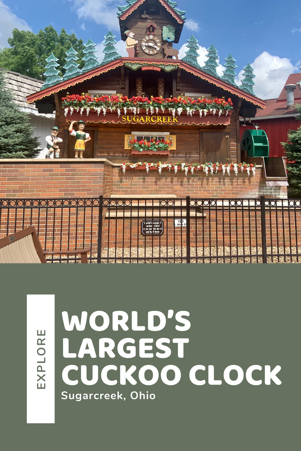 Explore the World’s Largest Cuckoo Clock in Sugarcreek, Ohio. | Grey ...