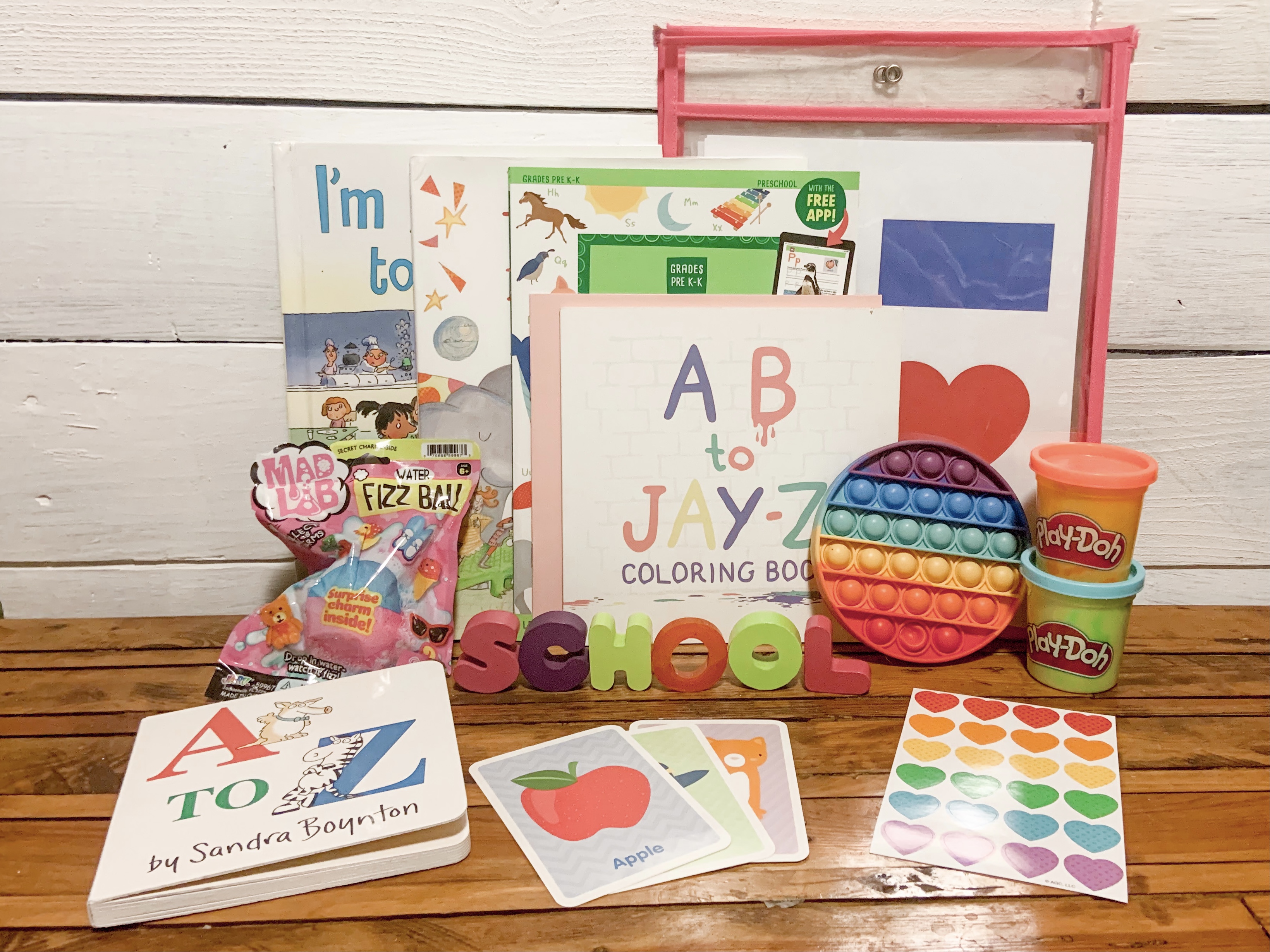 Preschool Activity: Back to School Activity Box | Grey Skies & Rainbow ...