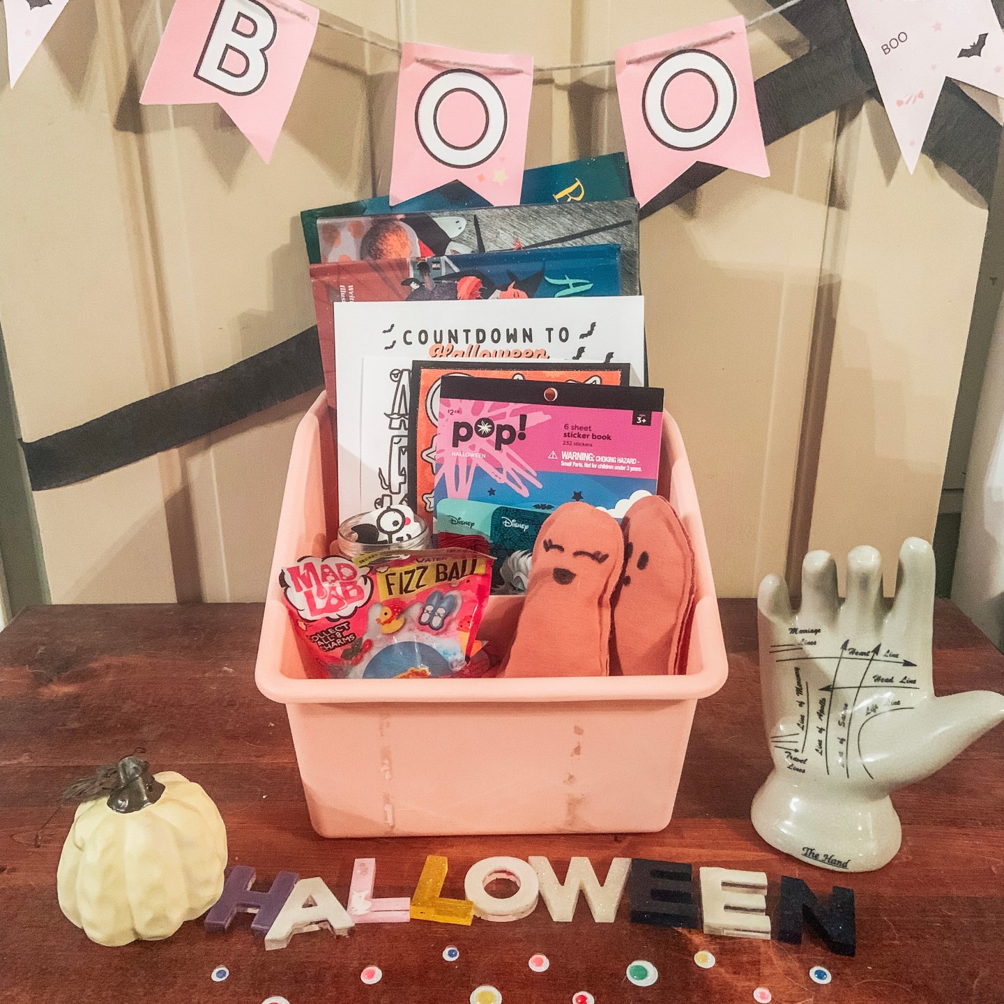 Preschool Activity: Halloween Activity Box. | Grey Skies & Rainbow Highs