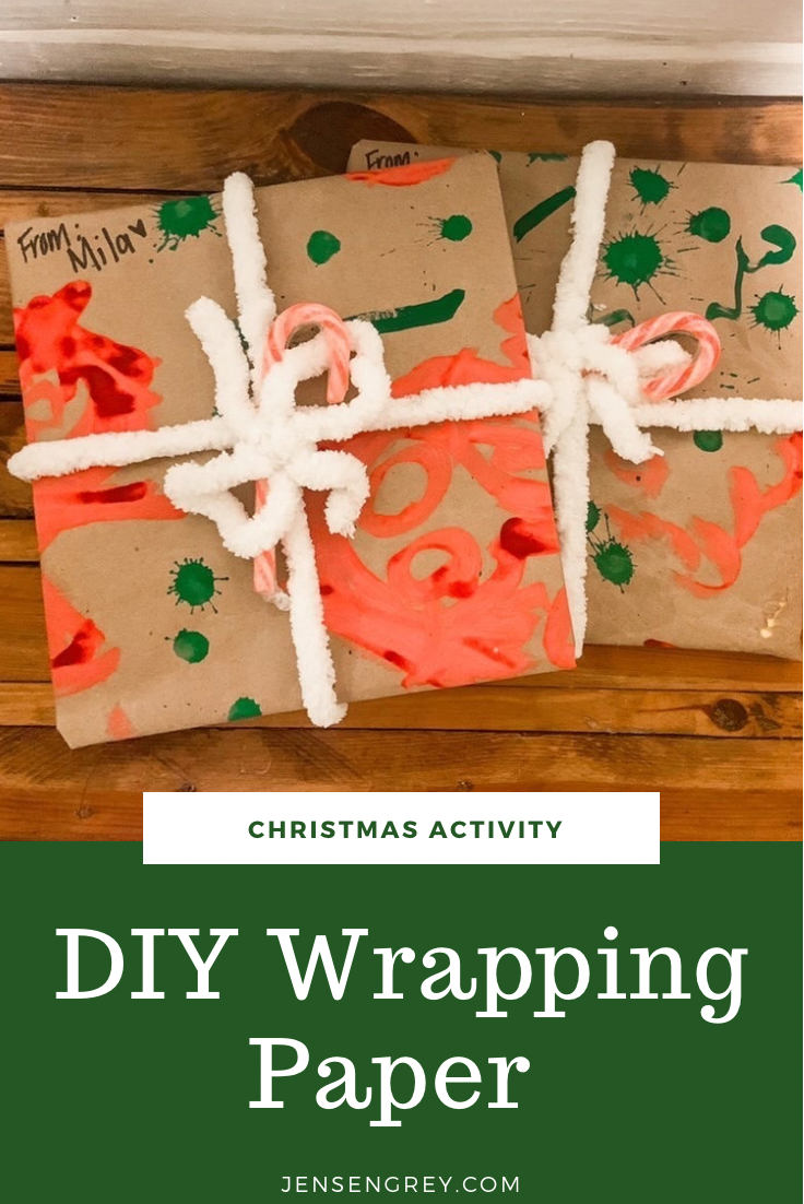 Christmas Activity: DIY Wrapping Paper | Grey Skies & Rainbow Highs