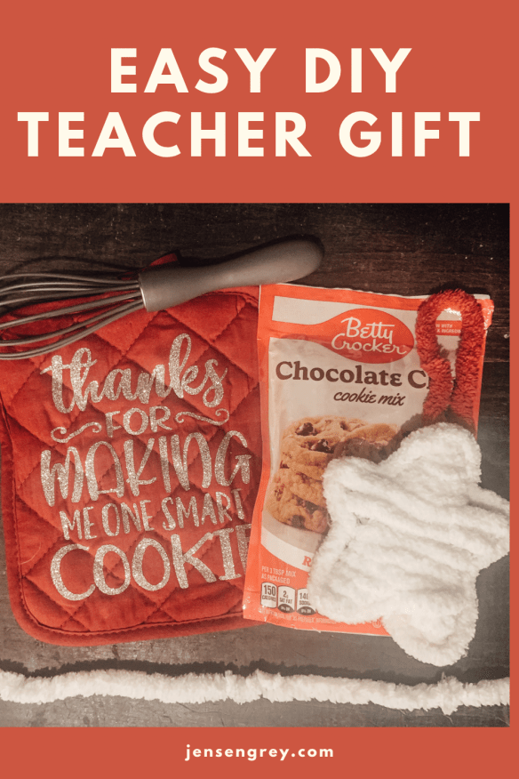 Easy DIY Teacher Christmas Gift | Grey Skies & Rainbow Highs