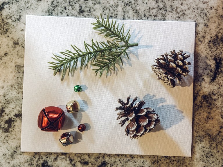 Preschool Craft: Christmas Process Art | Grey Skies & Rainbow Highs