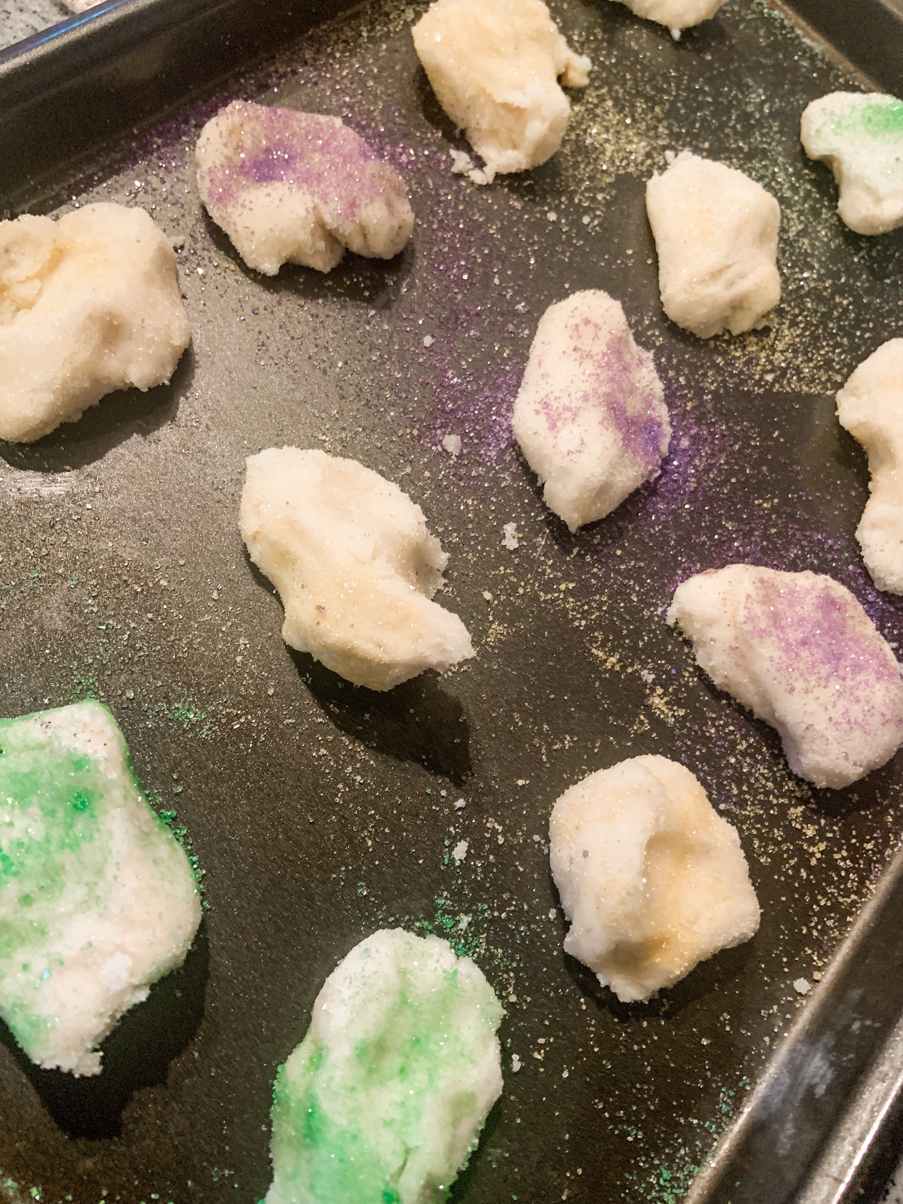 Easy 3 Ingredient Beignets Recipe | Grey Skies & Rainbow Highs