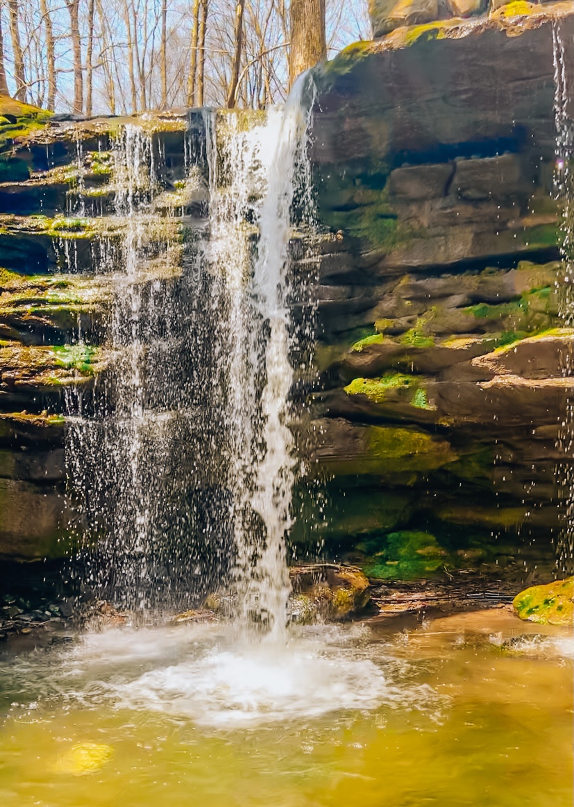 Explore Dundee Falls in Dundee, Ohio. | Grey Skies & Rainbow Highs