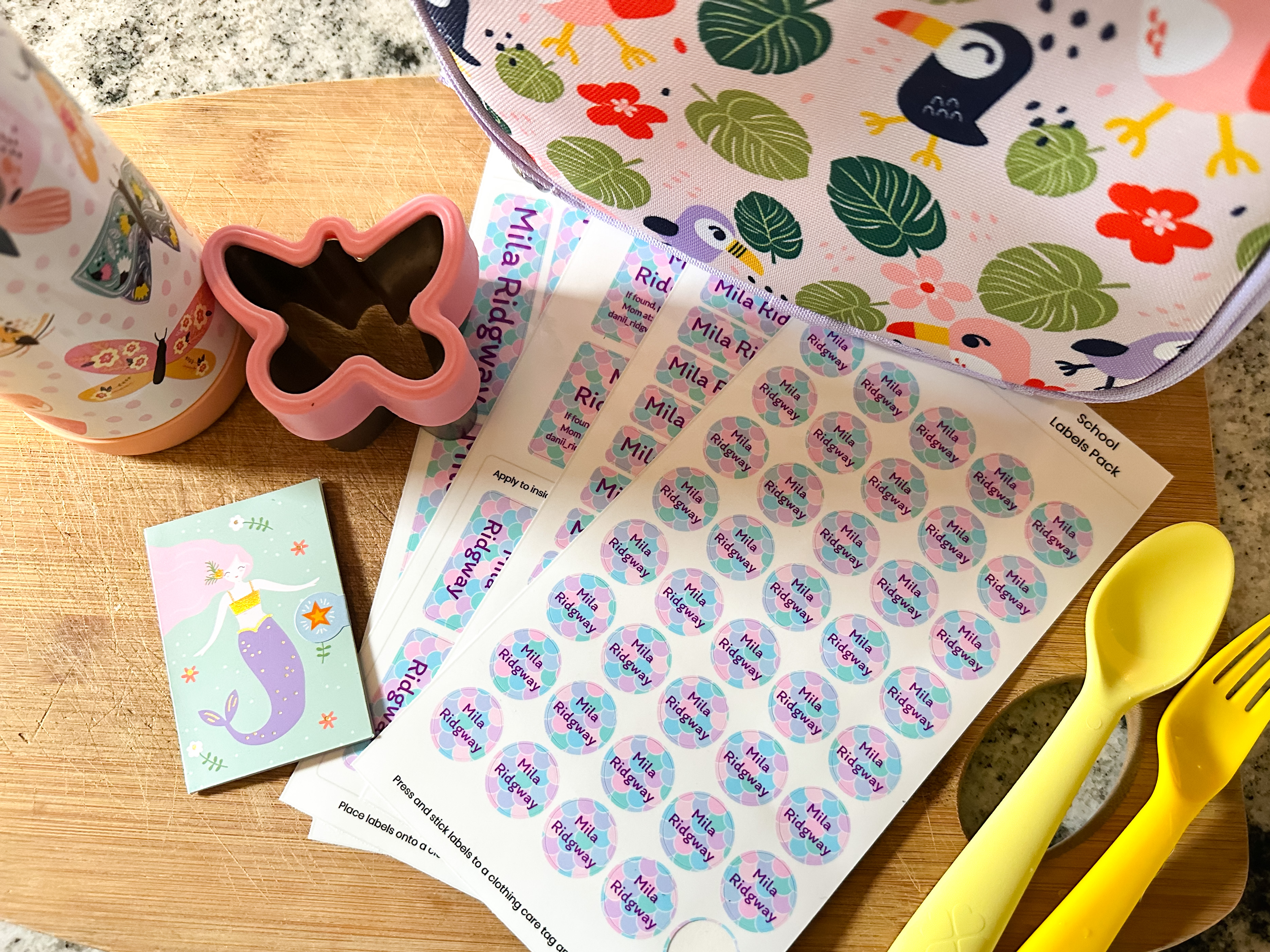 Back to School Lunch Tip: Label Your Child’s Lunchbox and More! | Grey ...